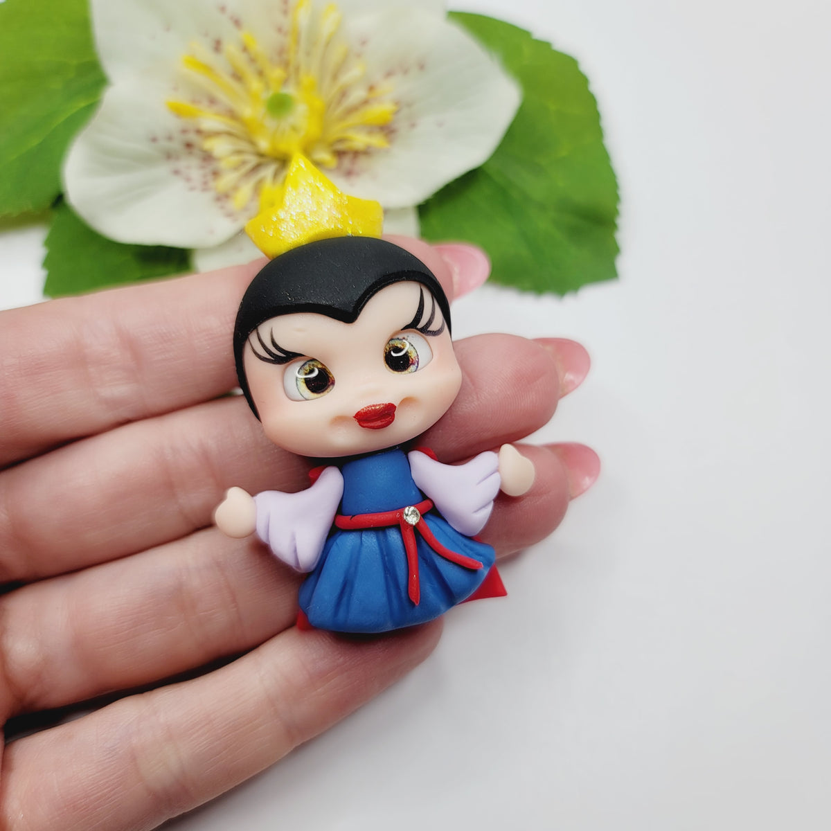 624 Wicked Queen Clay Doll for Bow-Center, Jewelry Charms, Accessories ...