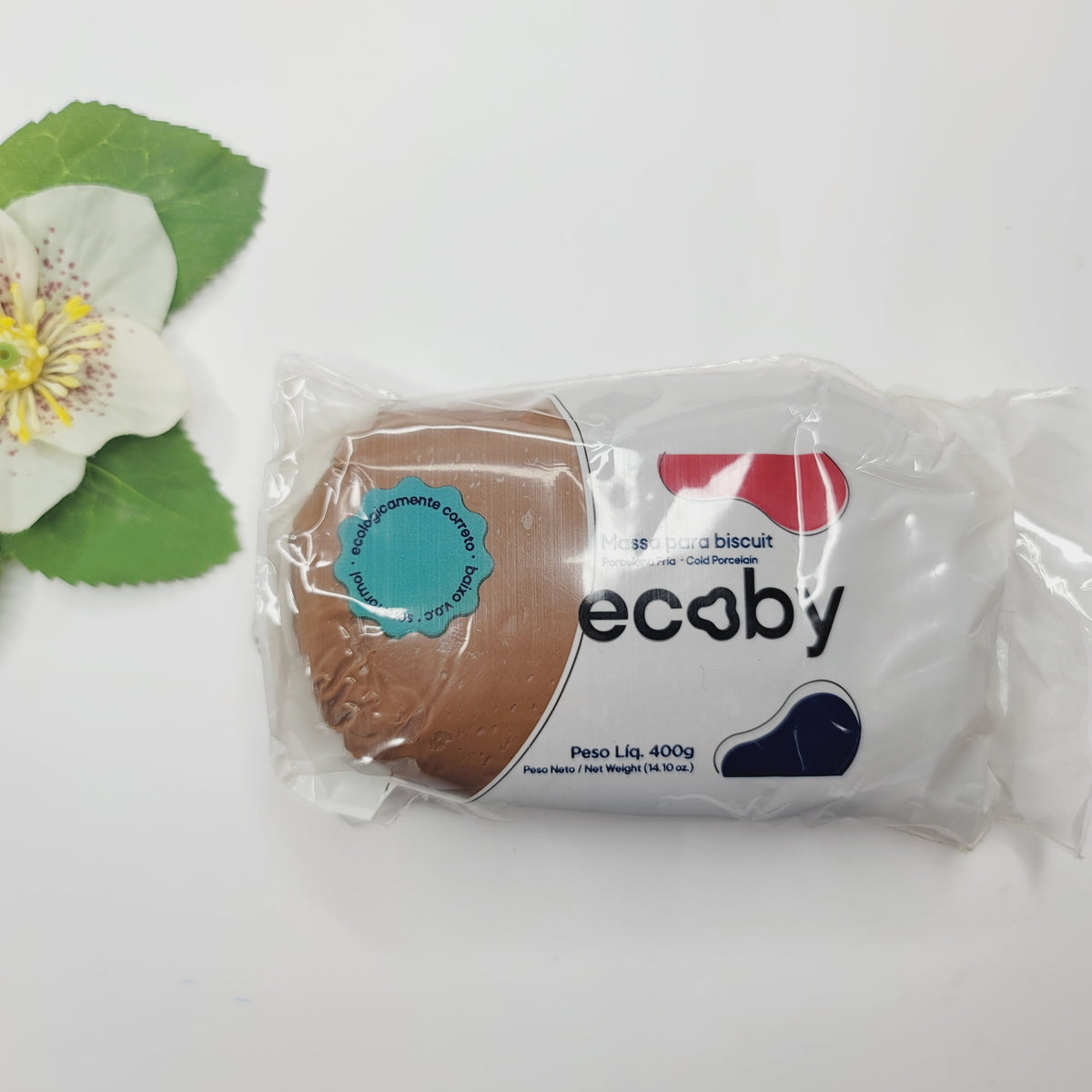 Chocolate Brown Air Dry Clay Dough (400g/14oz) – FLOR NY ATELIER