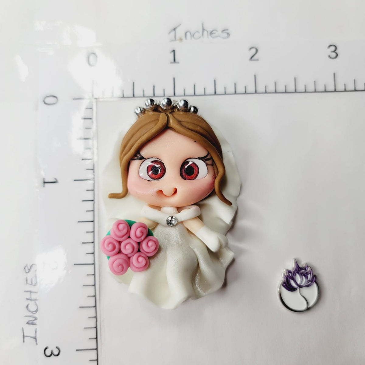 145 Deva Clay Doll for Bow-Center, Jewelry Charms, Accessories, and Mo ...