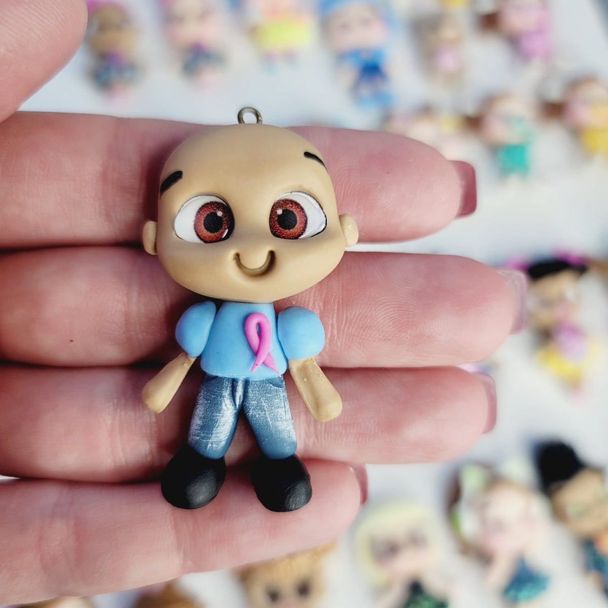 094 Calvin Clay Doll for Bow-Center, Jewelry Charms, Accessories, and ...